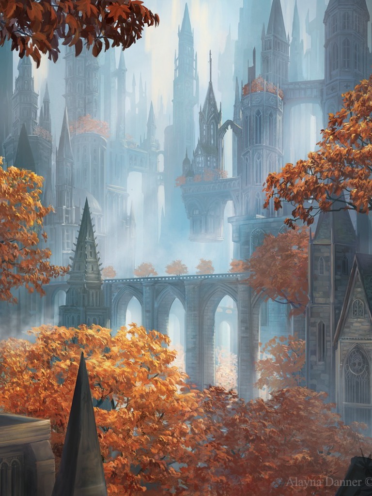 MTGNexus - Pause for Reflection Art by Alayna Danner