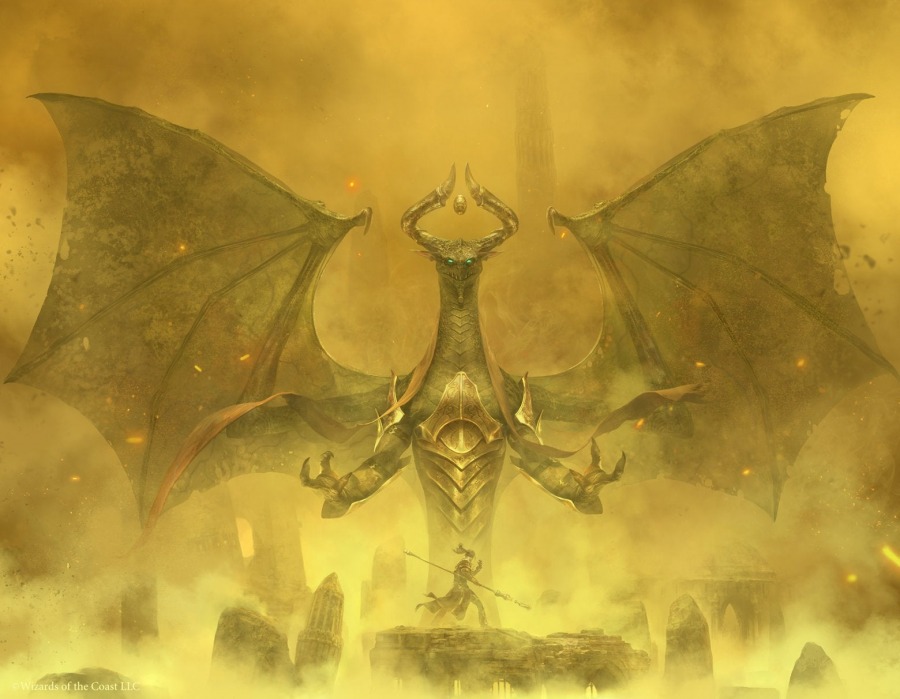 MTGNexus - Nicol Bolas Art by Brad Rigney