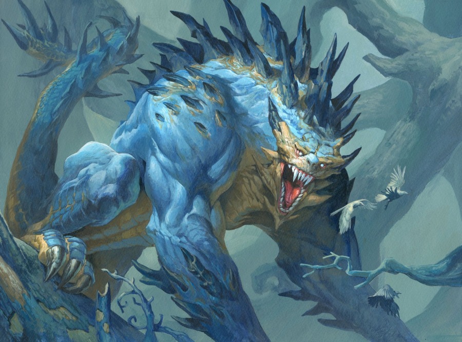 MTGNexus - Rumbling Baloth Art by Jesper Ejsing