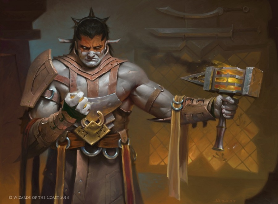 MTGNexus - Valduk Keeper of the Flame Art by Victor Adame Minguez