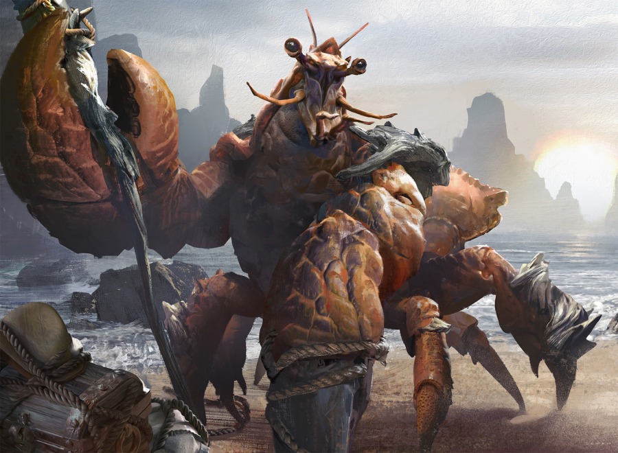MTGNexus - Homarid Explorer Art by Jehan Choo