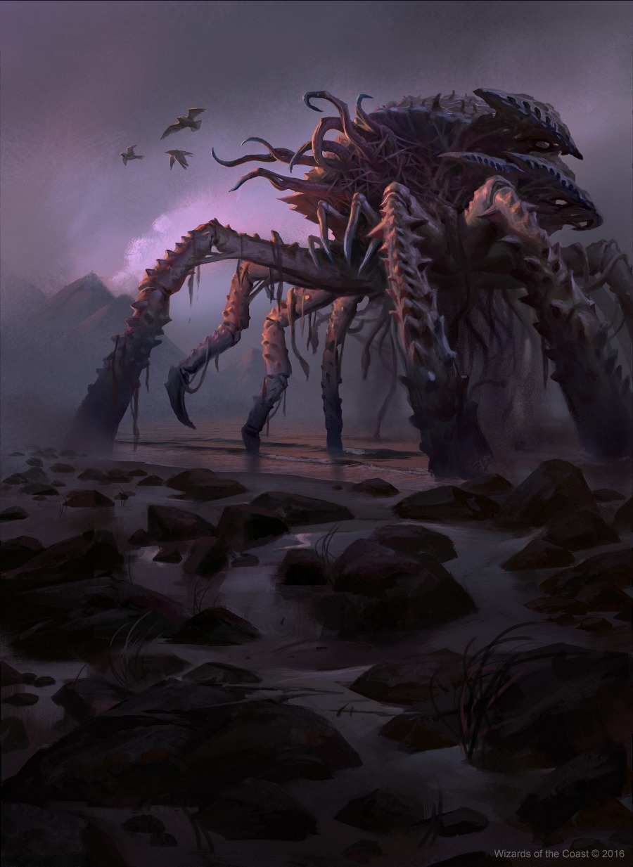 MTGNexus - Drownyard Behemoth Art by Jason Kang