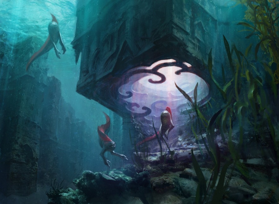 MTGNexus - Simic Guildgate Art by Adam Paquette