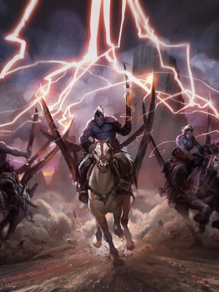 MTGNexus - Pitiless Horde Art by Viktor Titov