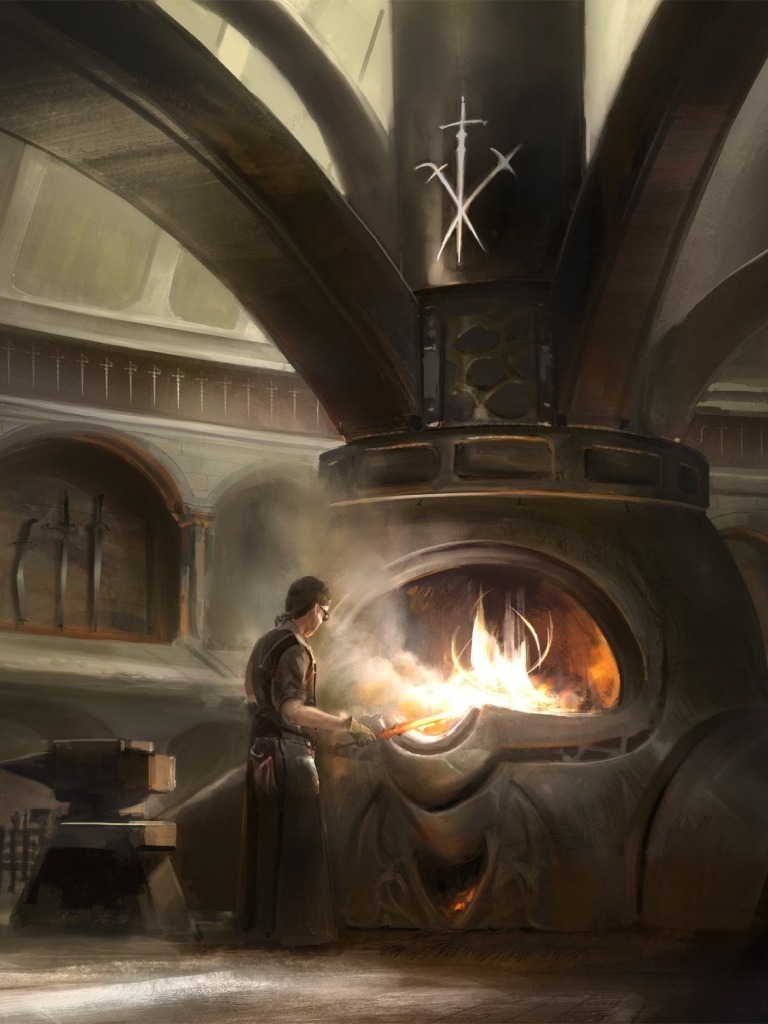 MTGNexus - Mystic Forge Art by Titus Lunter
