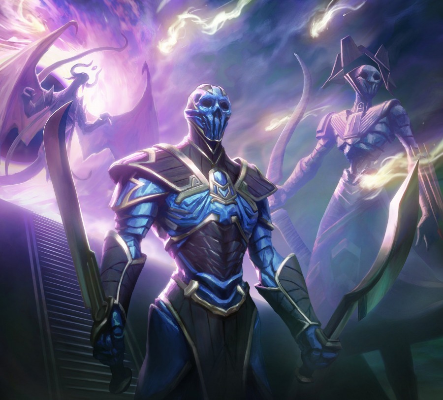 MTGNexus - Zombie Warrior token Art by Mike Bierek