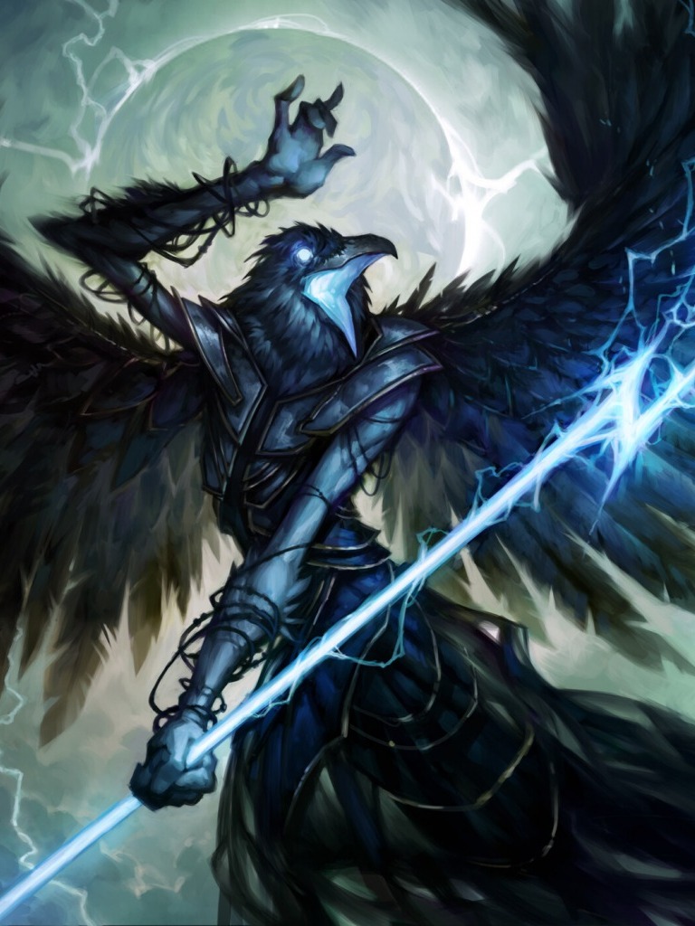 MTGNexus - Windcaller Aven Art by Uriah Voth