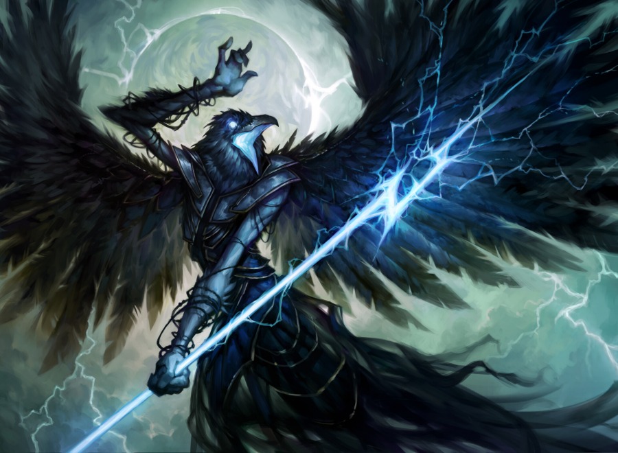 MTGNexus - Windcaller Aven Art by Uriah Voth
