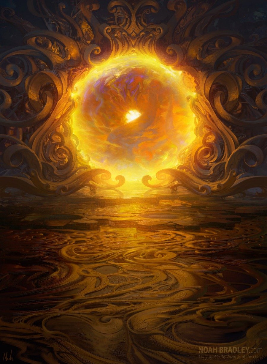 MTGNexus - Extraplanar Lens Art by Noah Bradley