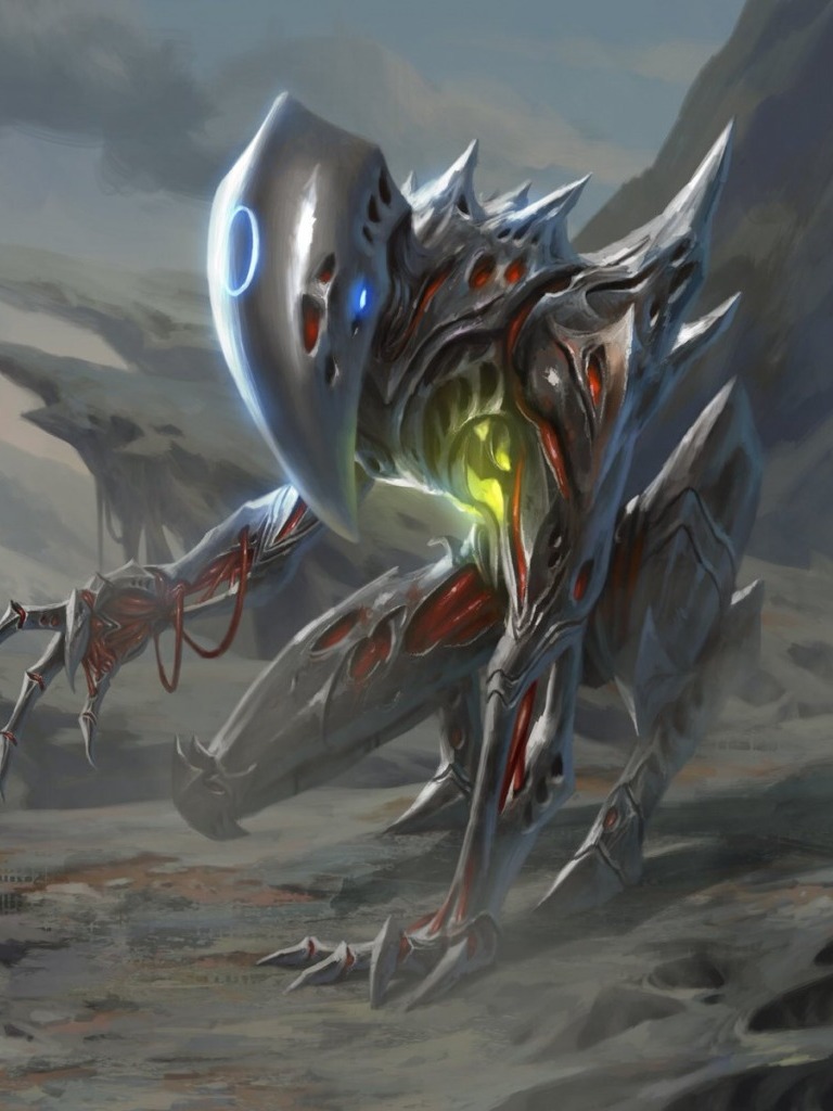 MTGNexus - Myr token Art by Daarken