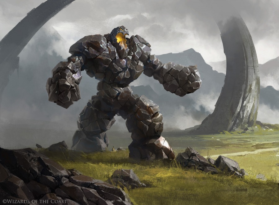 MTGNexus - Howling Golem Art by Grzegorz Rutkowski