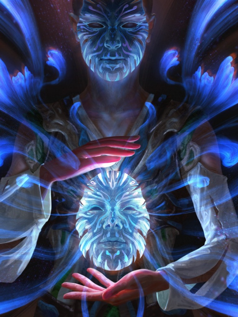 MTGNexus - Estrid's Invocation Art by Johannes Voss