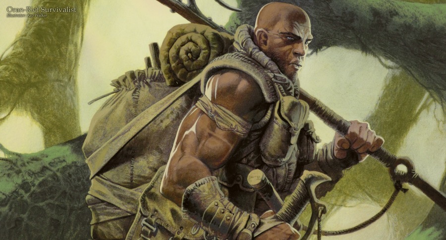 MTGNexus - Oran-Rief Survivalist Art by Kev Walker