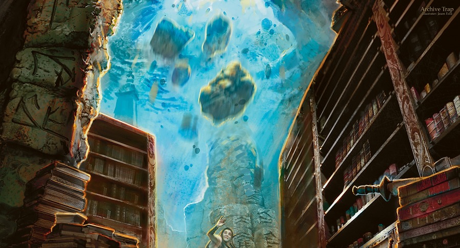 MTGNexus - Archive Trap Art by Jason Felix
