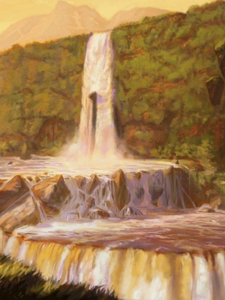 MTGNexus - Magosi, the Waterveil Art by Eric Deschamps