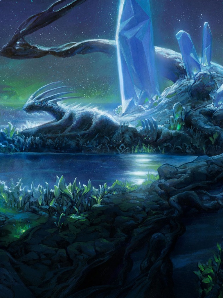 MTGNexus - Indatha Triome Art by Noah Bradley