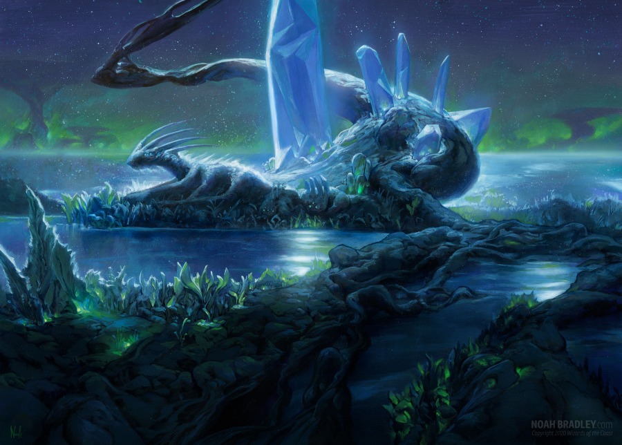 MTGNexus - Indatha Triome Art by Noah Bradley