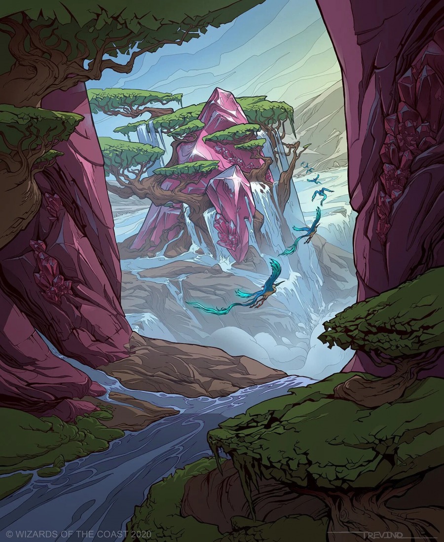 MTGNexus - Ketria Triome Art by Robbie Trevino