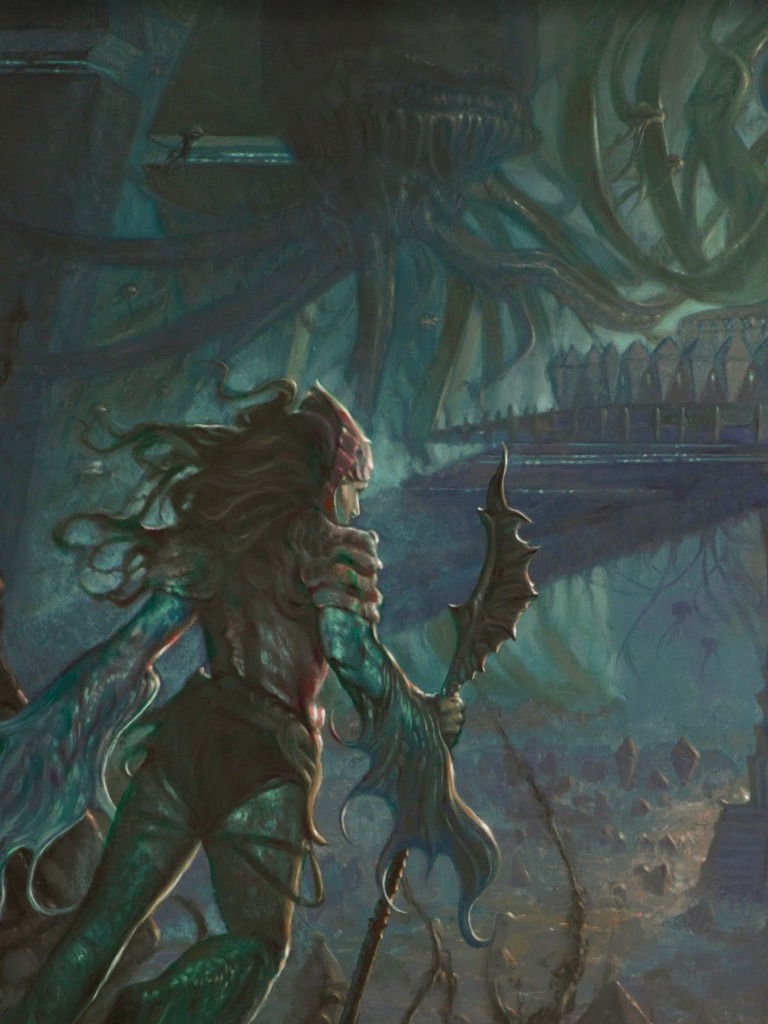 MTGNexus - Halimar Depths Art by Volkan Baǵa