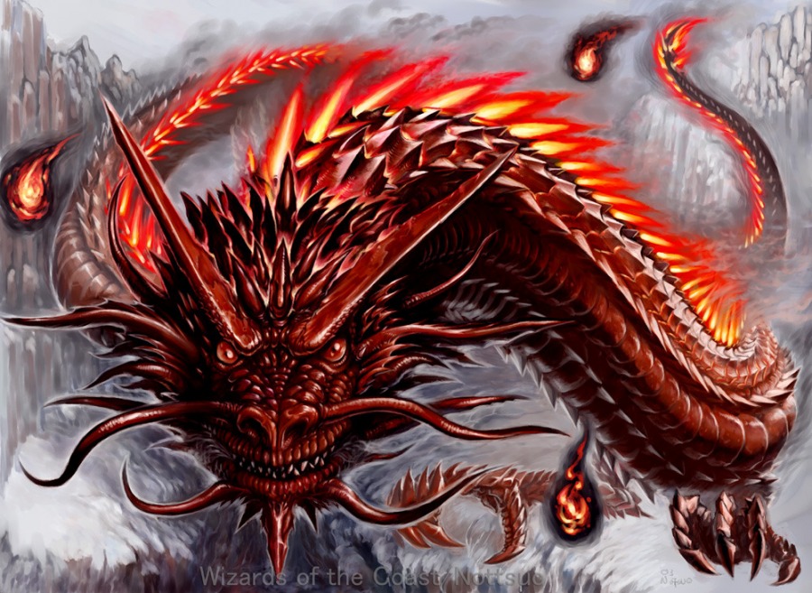 MTGNexus - Ryusei, the Falling Star Art by Nottsuo