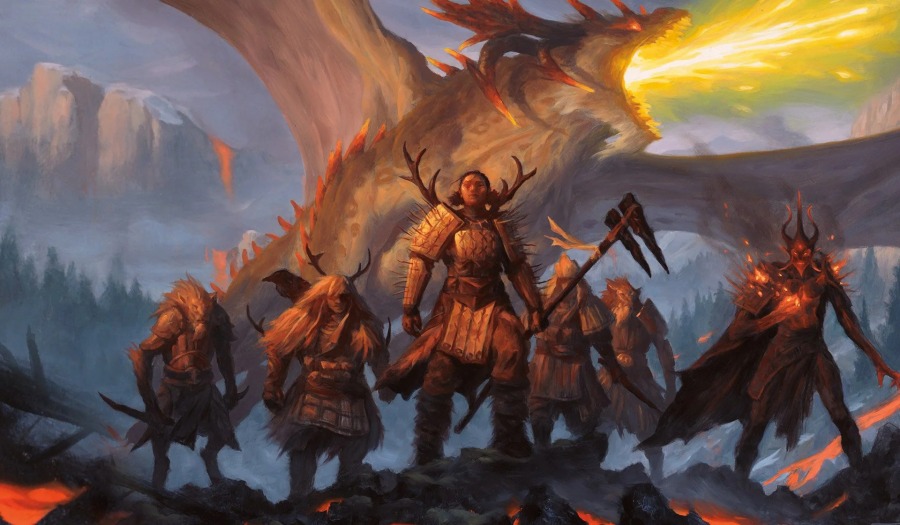 MTGNexus - Atarka's Command Art by Chris Rahn
