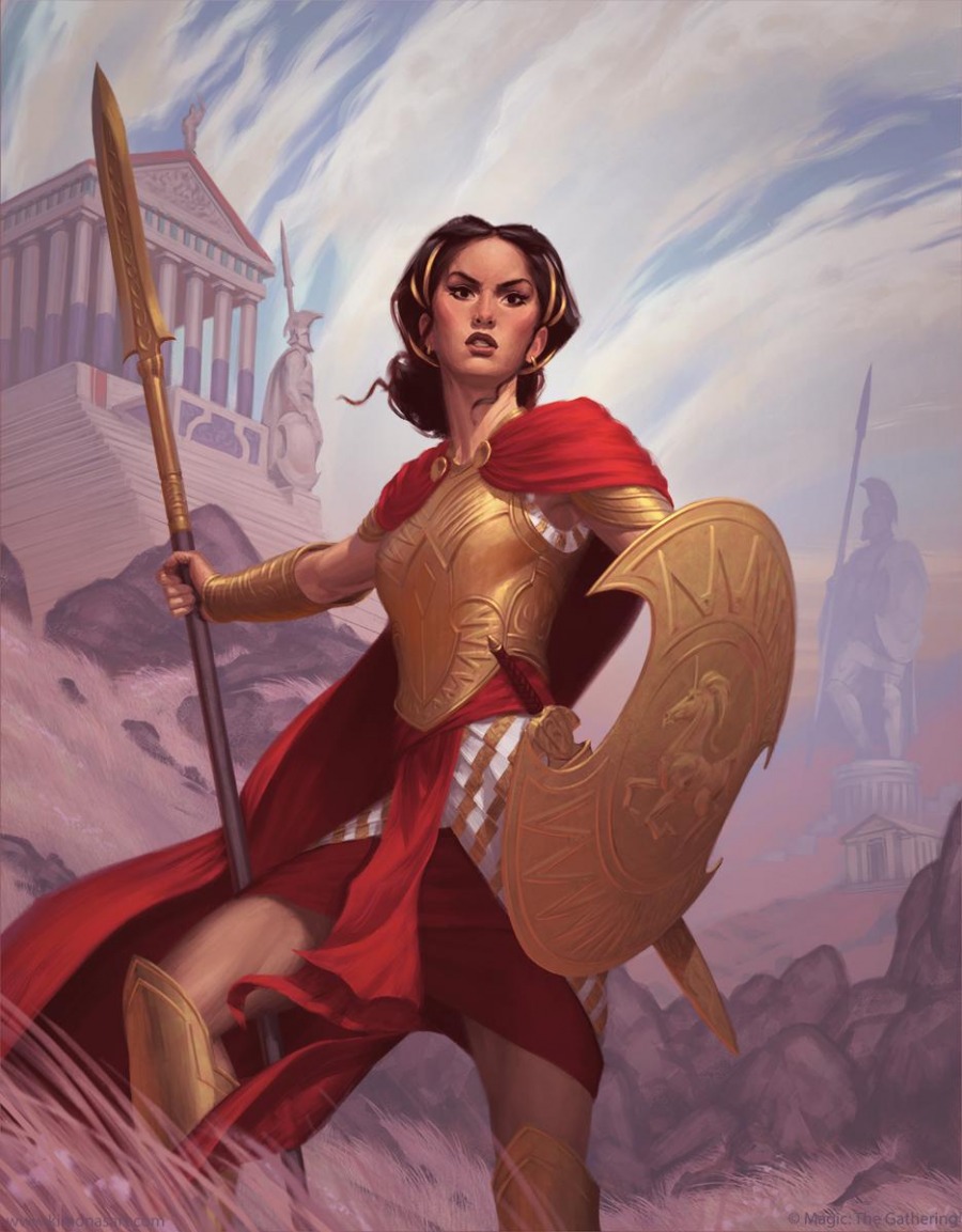 MTGNexus - Soldier token Art by Kimonas Theodossiou