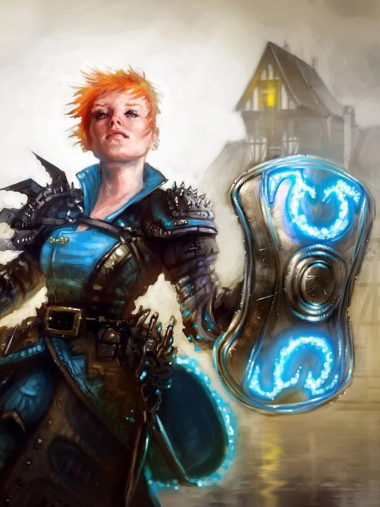 MTGNexus - Elgaud Shieldmate Art by Anthony Palumbo