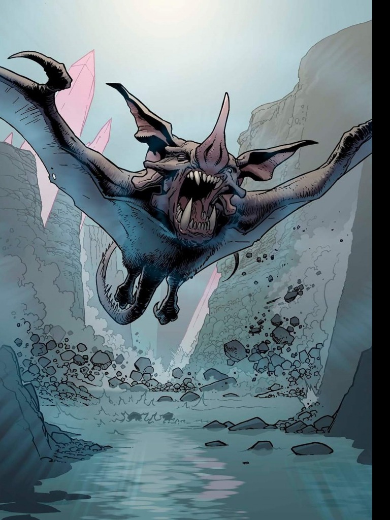 MTGNexus - Dirge Bat Art by Kev Walker