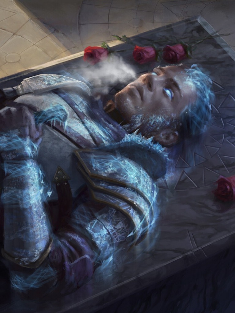 MTGNexus - Winter's Rest Art by Mila Pesic