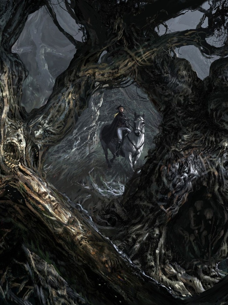 MTGNexus - Traverse the Ulvenwald Art by Vincent Proce