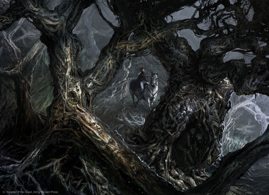 MTGNexus - Traverse the Ulvenwald Art by Vincent Proce