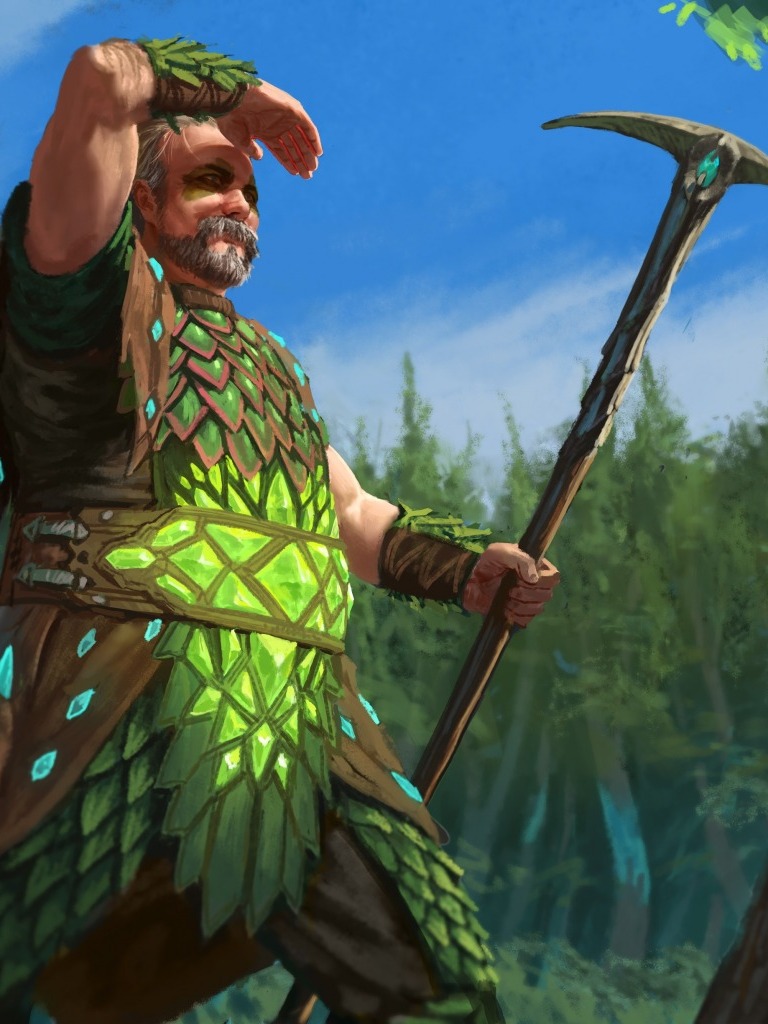 MTGNexus - Haldan, Avid Arcanist Art by Manuel Castañón