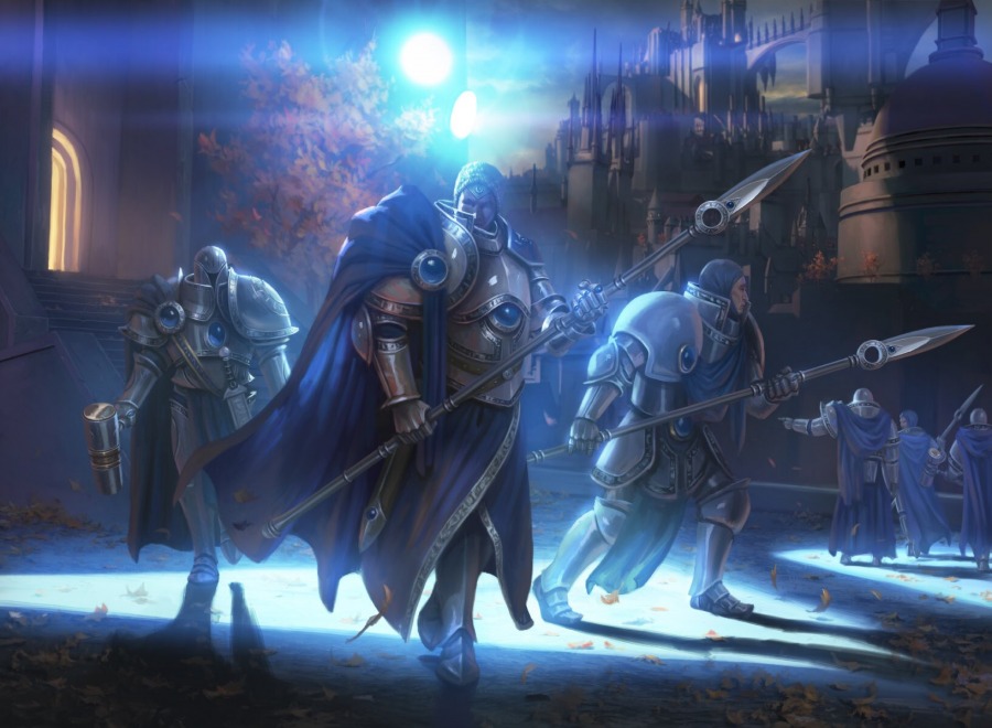 MTGNexus - High Alert Art by Daarken