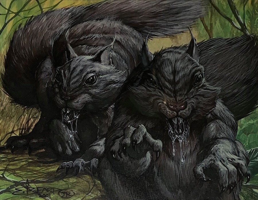 MTGNexus - Acorn Harvest Art by Edward P. Beard, Jr.