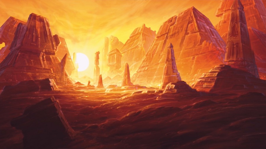 MTGNexus - Arid Mesa Art by John Avon