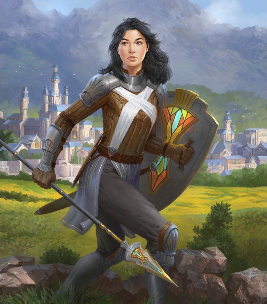 MTGNexus - Soldier token Art by Jakub Kasper