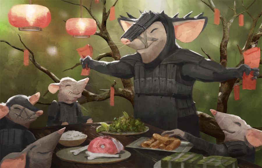 MTGNexus - Marrow Gnawer Art by Jenn Ravenna Tran