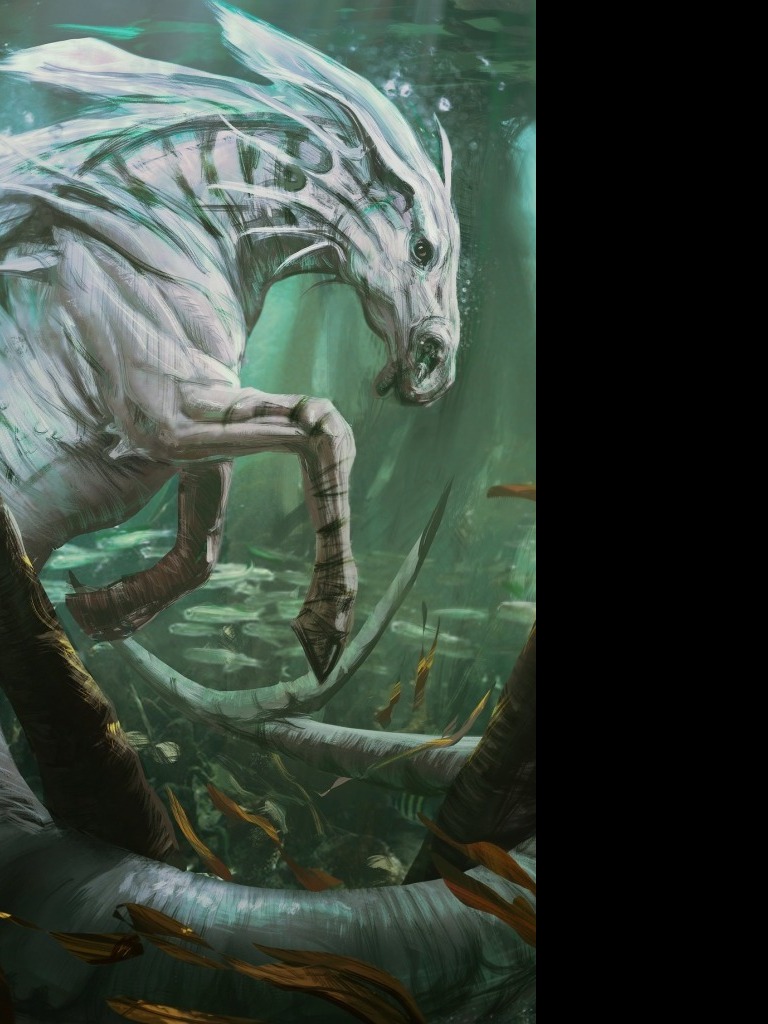 MTGNexus - Surge Mare Art by Sam Rowan