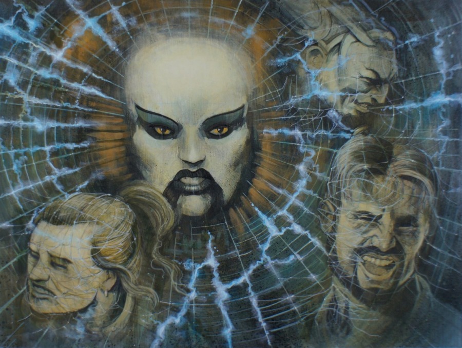 MTGNexus - Tsabo's Web Art by Carl Critchlow