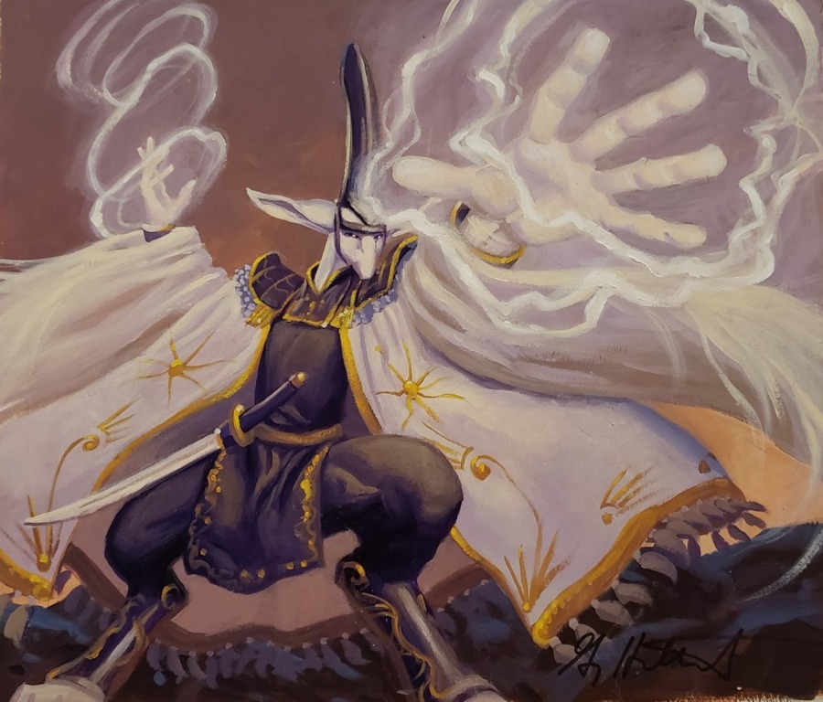 MTGNexus - Ward of Piety Art by Tim Hildebrandt