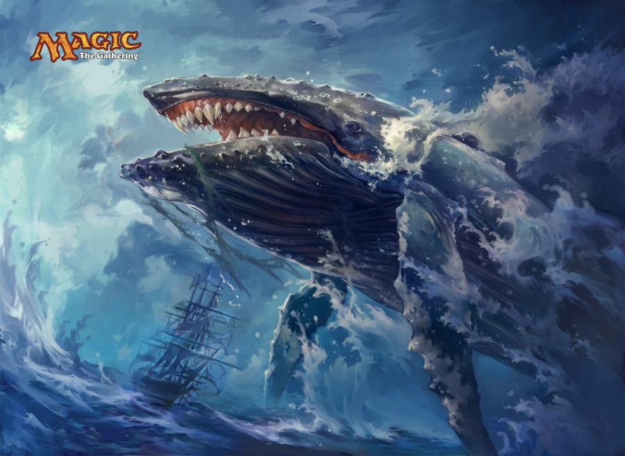 MTGNexus - Colossal Whale Art by Erica Yang