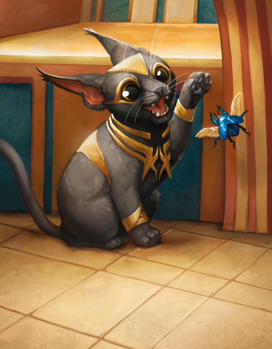 MTGNexus - Cat token Art by Andrea Radeck