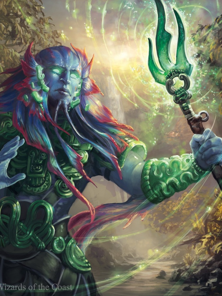 MTGNexus - Riverwise Augur Art by Alayna Danner