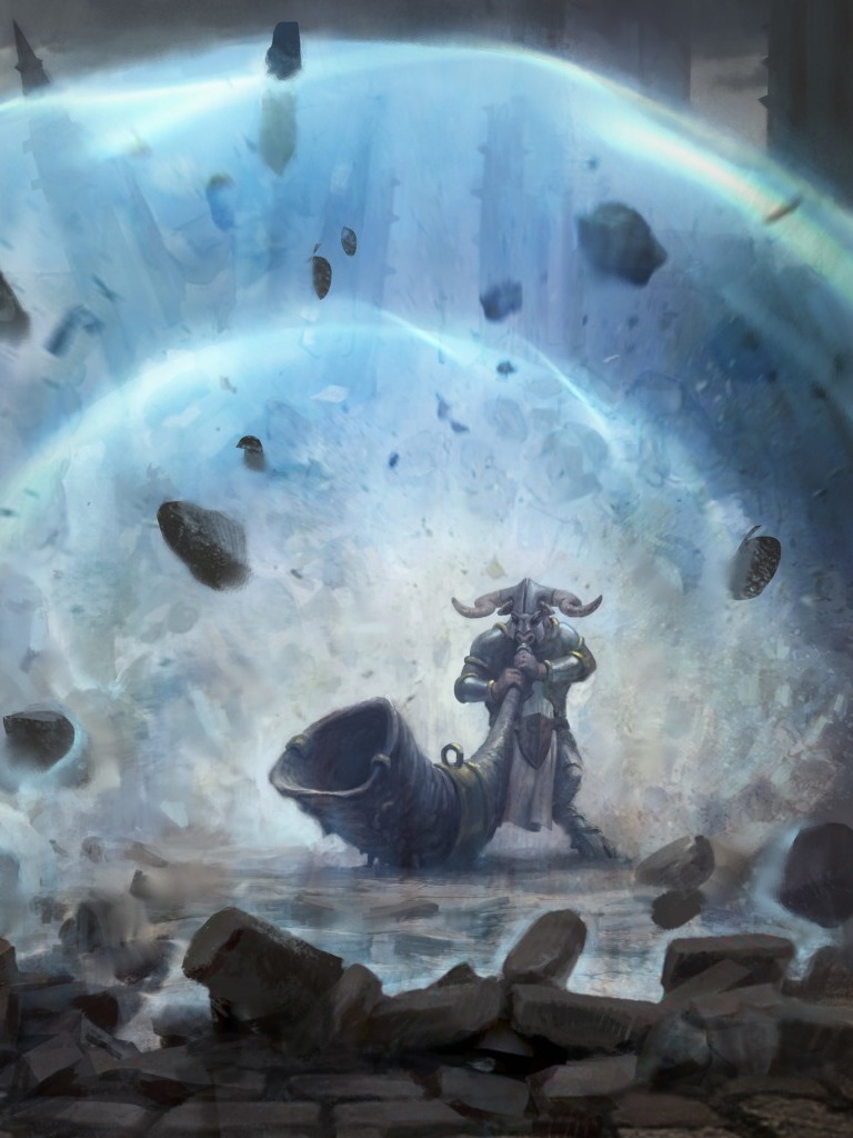 MTGNexus - Deafening Clarion Art by Adam Paquette