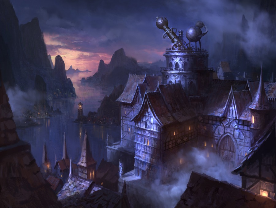 MTGNexus - Nephalia Academy Art by Adam Paquette