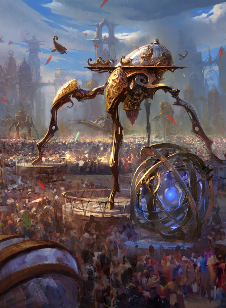 MTGNexus - Hangarback Walker Art by Adam Paquette