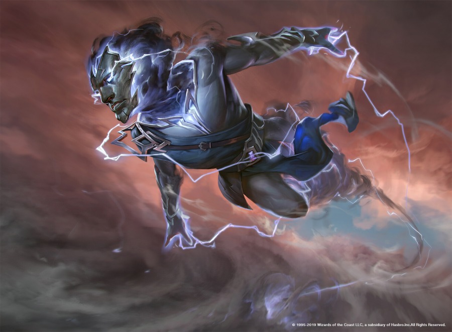 MTGNexus - Lightning Stormkin Art by Rudy Siswanto