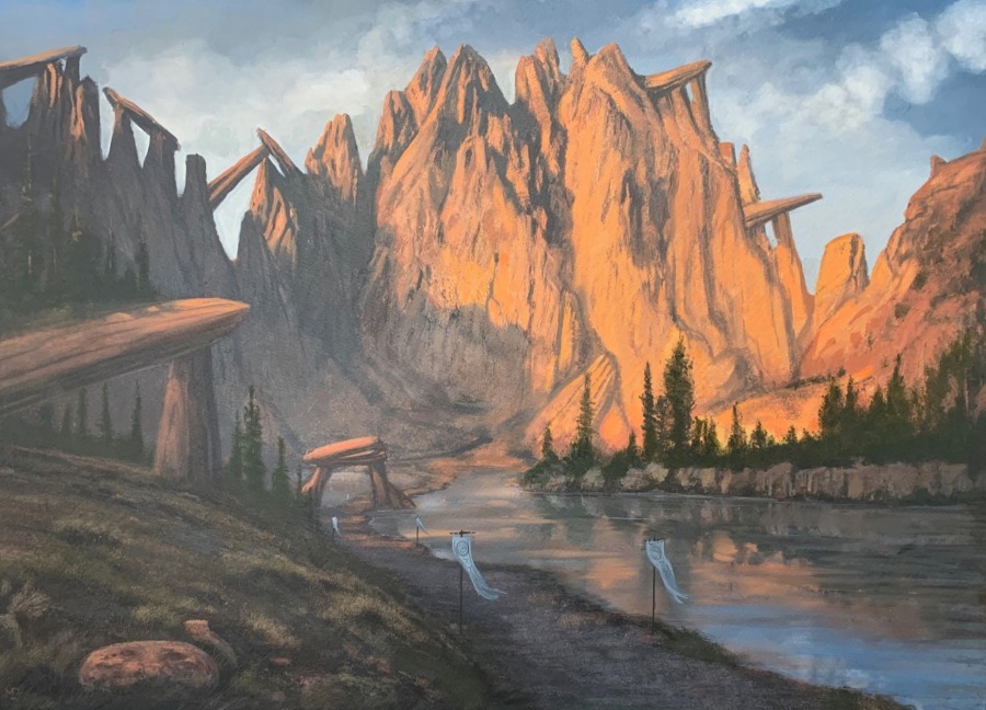 MTGNexus - Mountain Art by Mark Poole