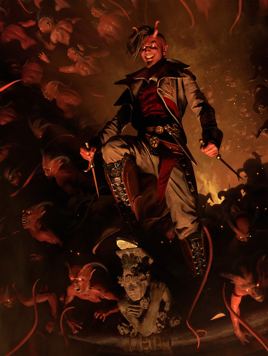 MTGNexus - Tibalt, Rakish Instigator Art by Chase Stone