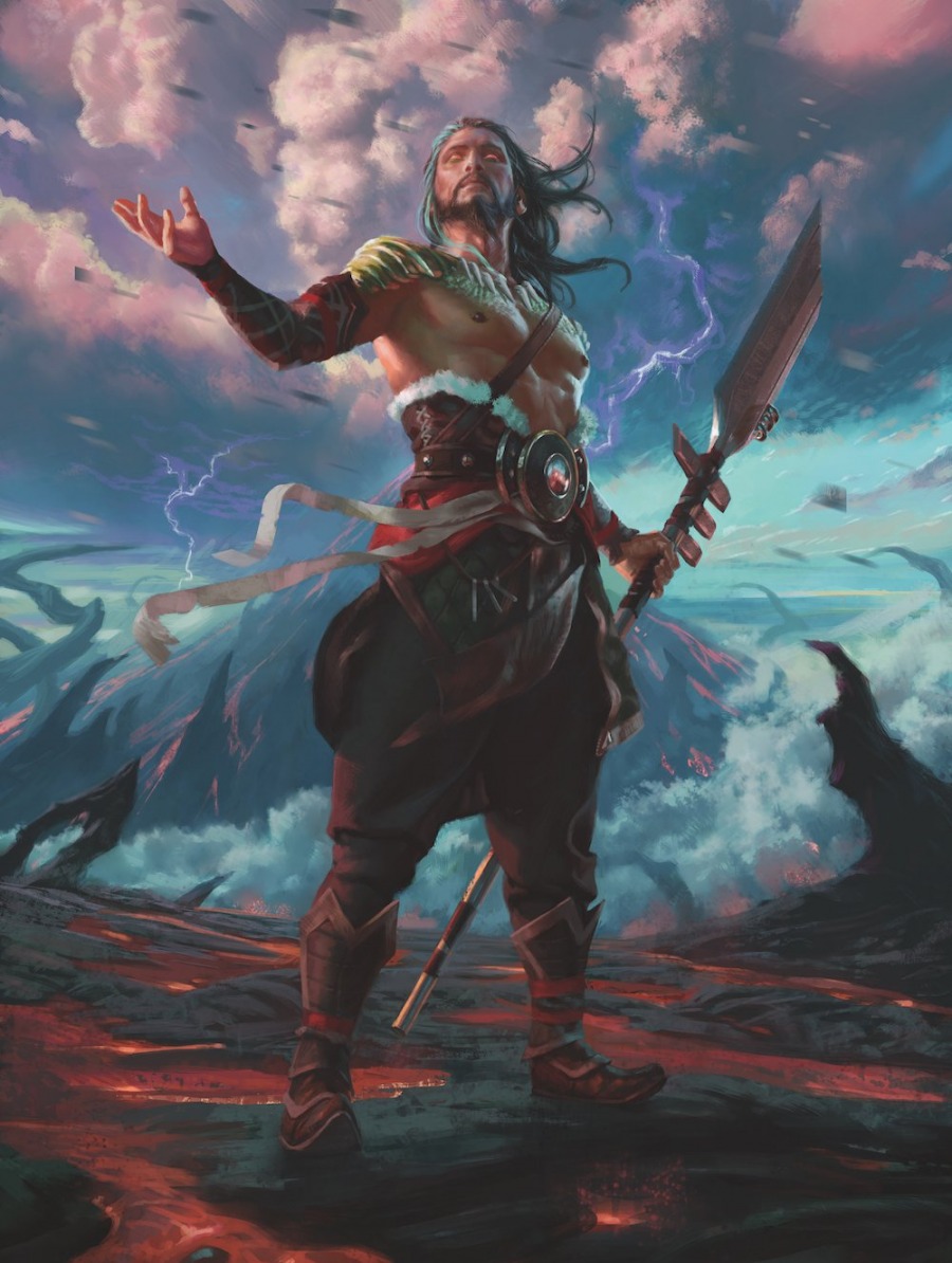 MTGNexus - Sarkhan Dragonsoul Art by Yongjae Choi